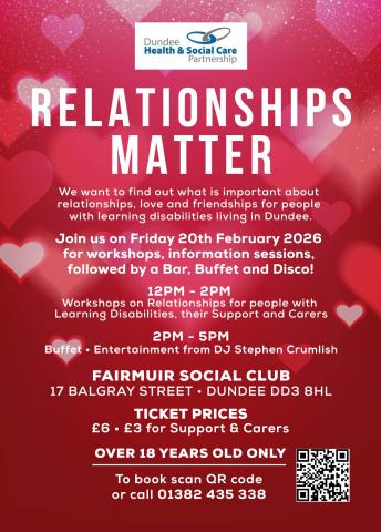 Relationships Matter Event | Dundee Health and Social Care Partnership
